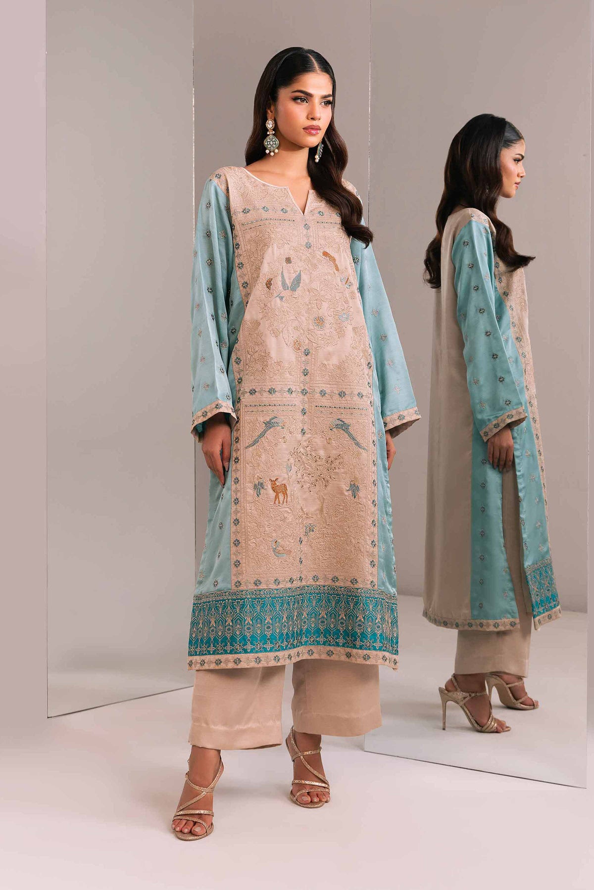 Stitched suits for women | Checkout ready to wear Pakistani dresses ...